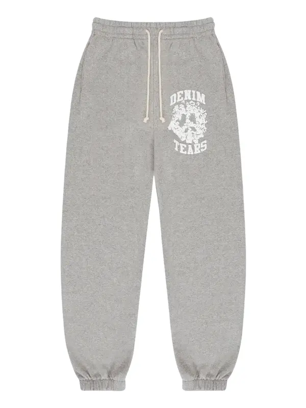 DENIM TEARS University Sweatpants - Grey