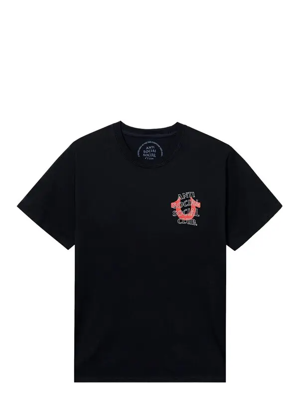 ANTI SOCIAL SOCIAL CLUB X True Religion Anti-truth Tee - Black