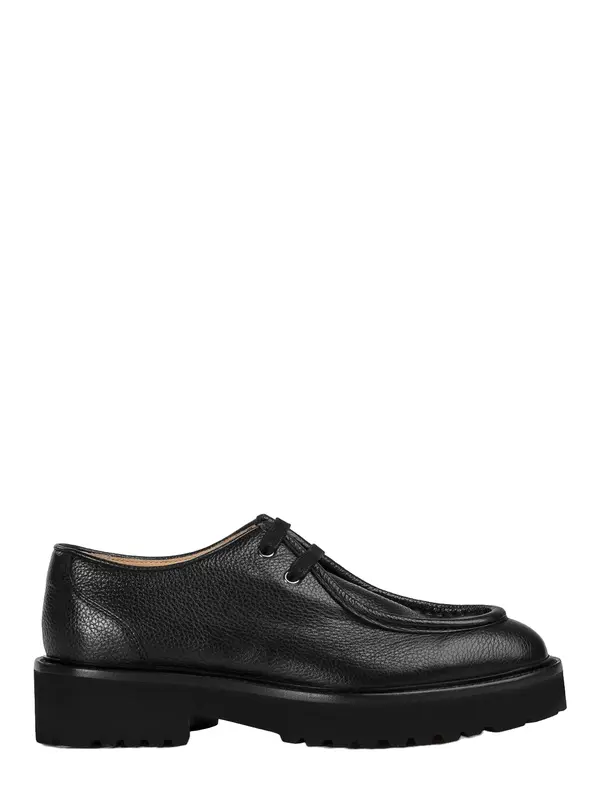 DOUCAL'S Oxford Shoe - Black
