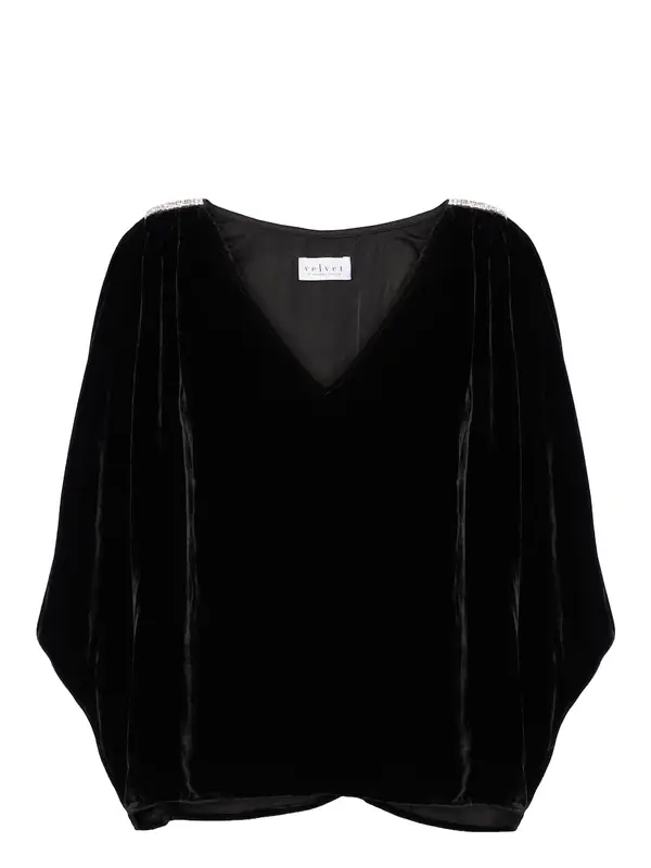 Velvet By Graham & Spencer Adelle Top - Black