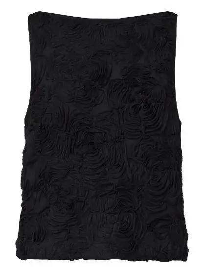 Remain Birger Christensen Floral Top - Black