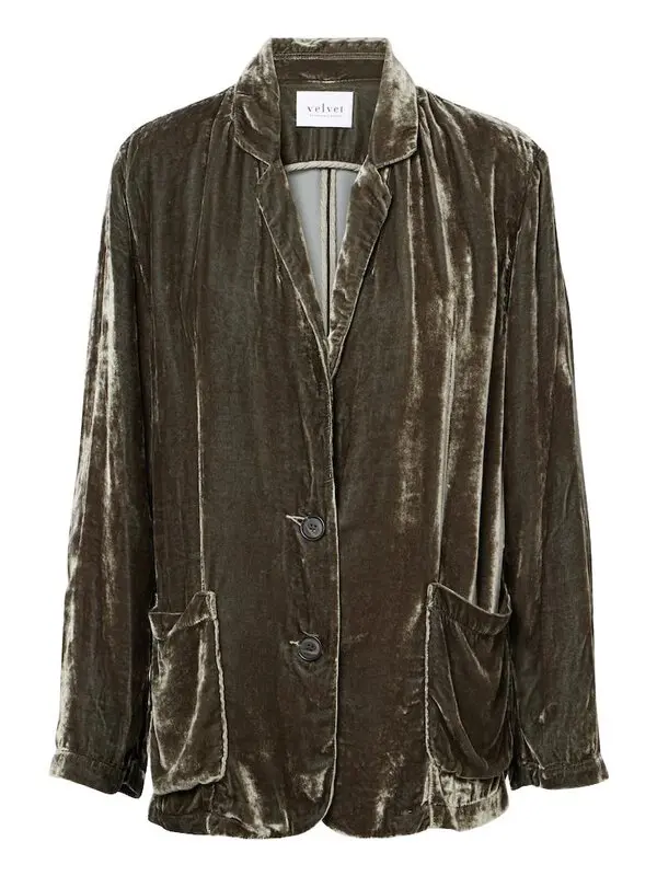 Velvet By Graham & Spencer Kyla Blazer - Grey