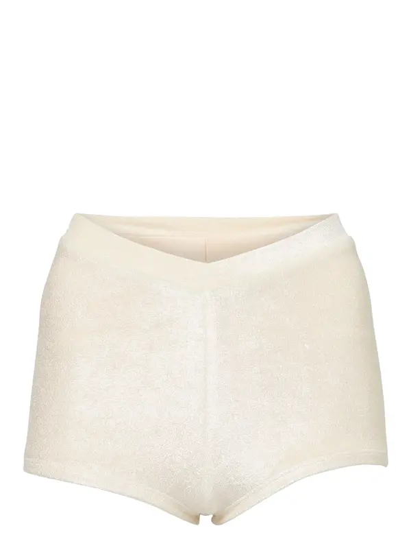 Jade Swim Raya Terry Shorts - Beige