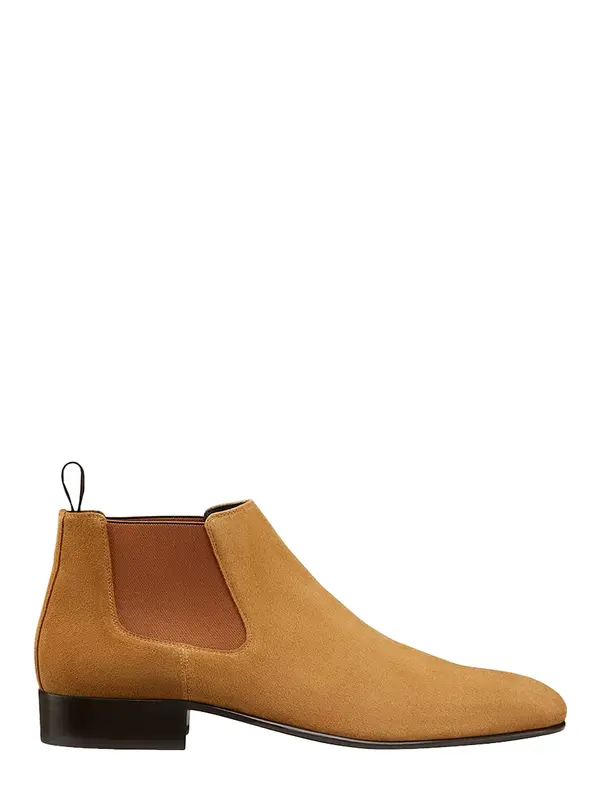 STUART WEITZMAN Adwin Suede Chelsea Boots - Tan
