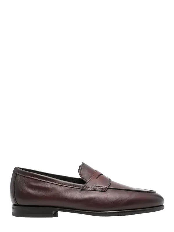 Santoni Carlo Loafers - Brown