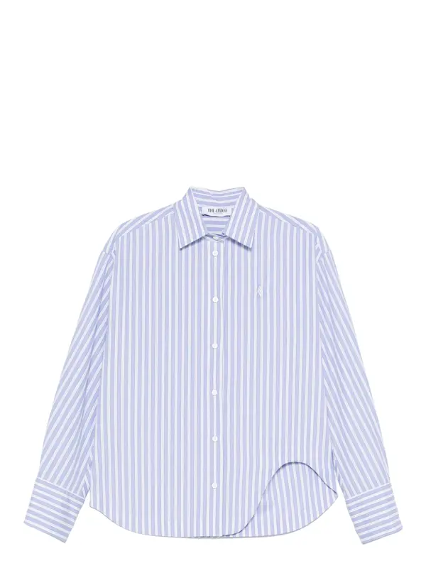 Attico Striped Shirt - White