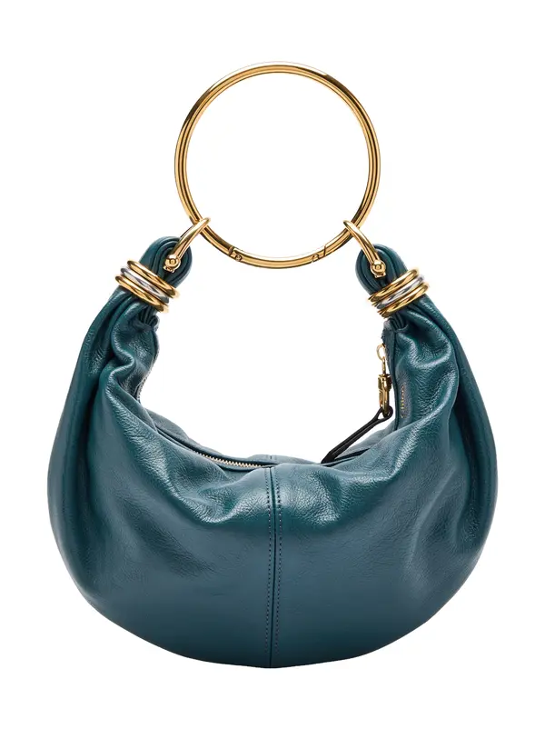 Chloé Bracelet Top Handle Hobo Bag - Blue