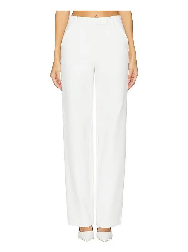 CAMILA COELHO Enzie Pant - White