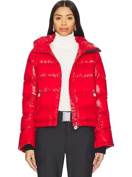 Perfect Moment Polar Flare Jacket - Red