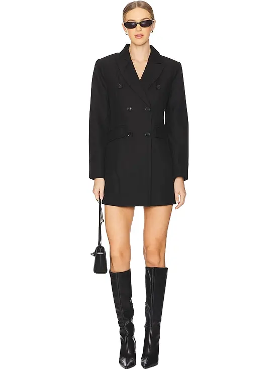 Astr The Label Verity Coat - Black
