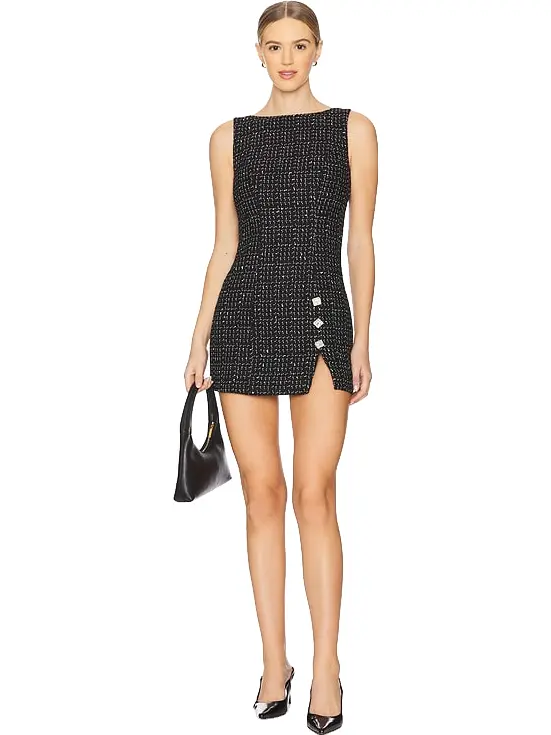 Majorelle Sabella Mini Dress - Black