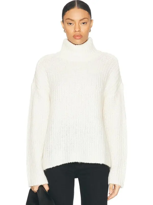 L'academie By Marianna Troye Turtleneck Sweater - Ivory