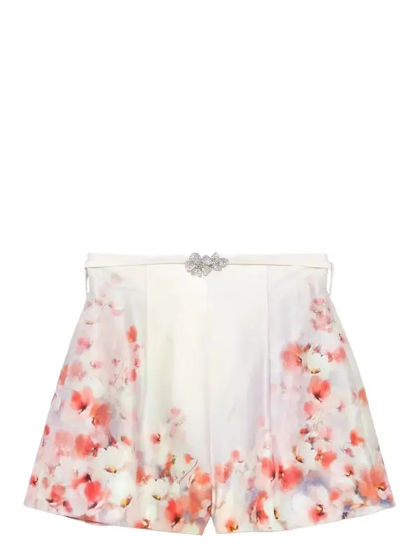 Zimmermann Crush Shorts - White