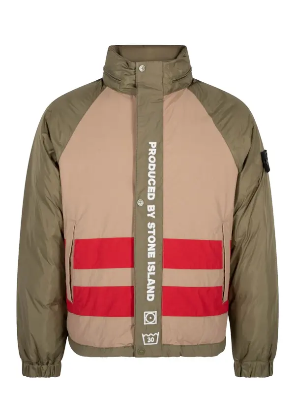 Supreme X Stone Island Reversible Down Jacket - Green