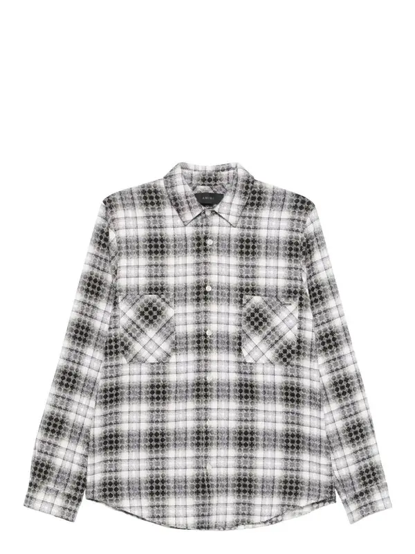 Amiri Classic Flannel Shirt - White