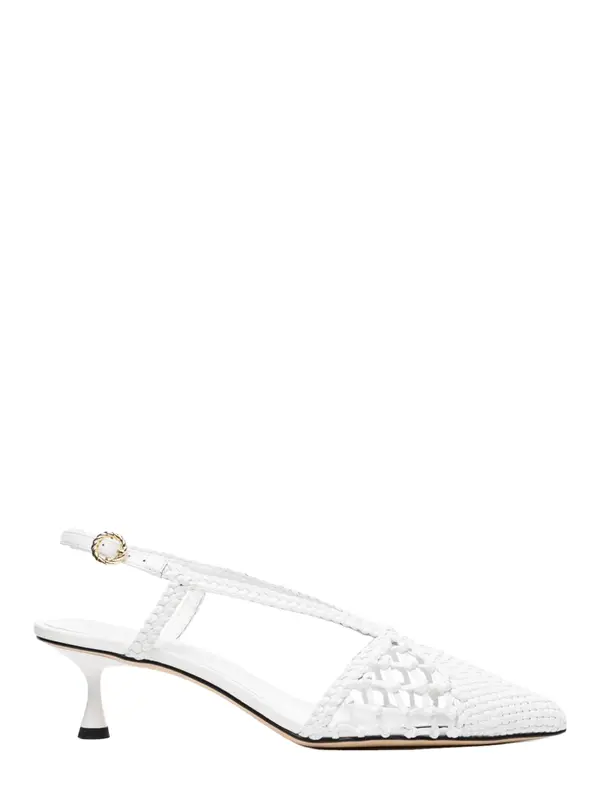 Studio Amelia 50mm Nexus Pumps - White