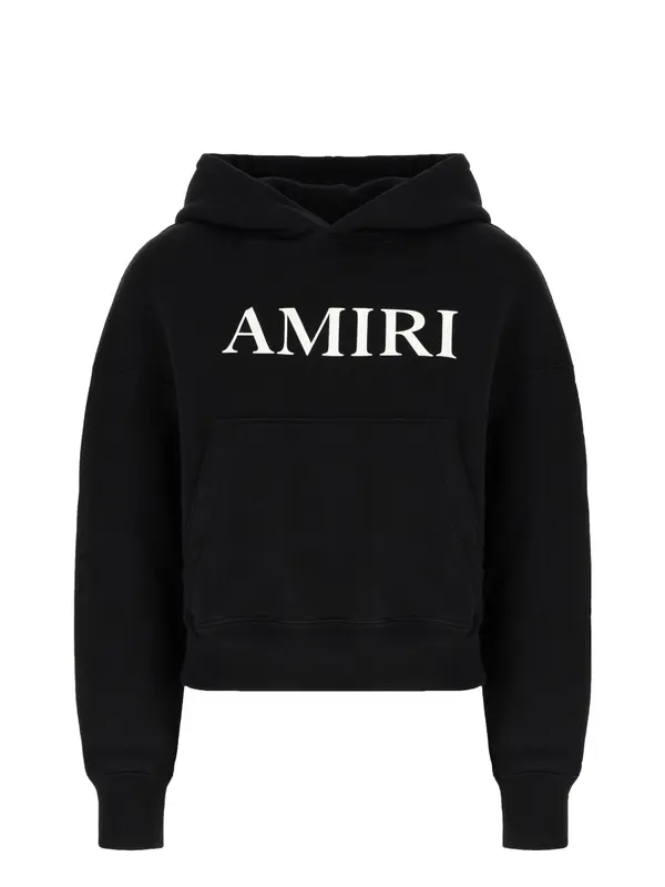 Amiri Printed Hoodie - Black