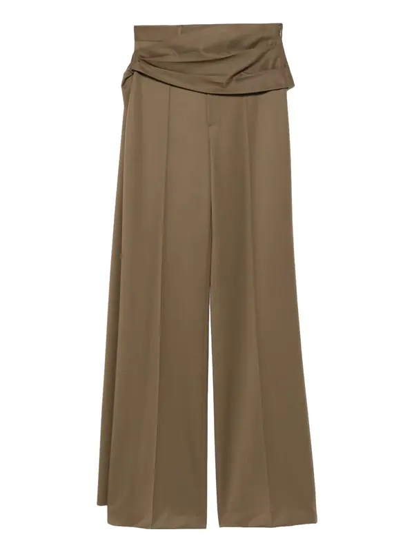 Giuseppe Di Morabito Draped Trousers - Green
