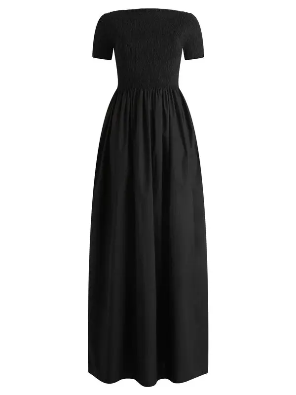 Faithfull The Brand Deboni Maxi Dress - Black
