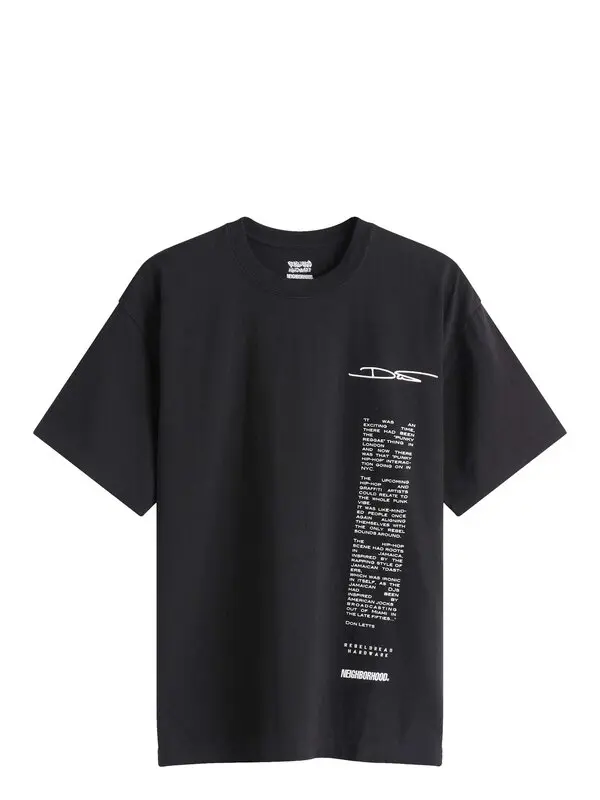 NEIGHBORHOOD X Rebel Dread Hardware T-shirt 2 - Black