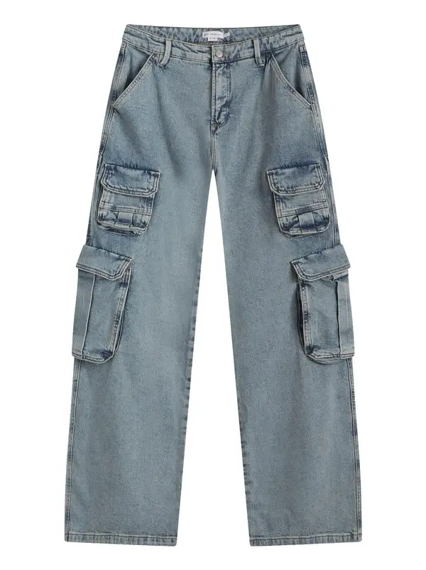 Good American Denim Cargo Pant - Indigo
