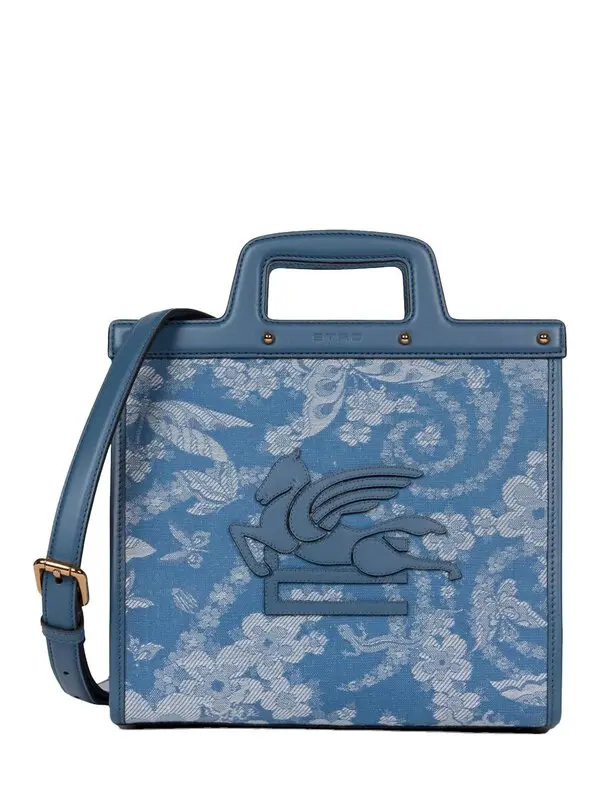 Etro Love Trotter Medium Tote - Blue