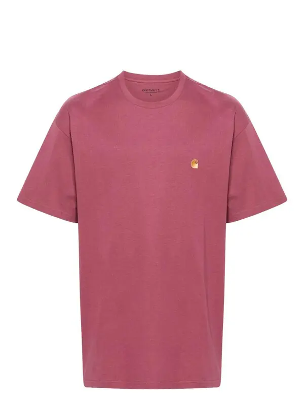 Carhartt Work In Progress Chase Logo-embroidered T-shirt - Pink