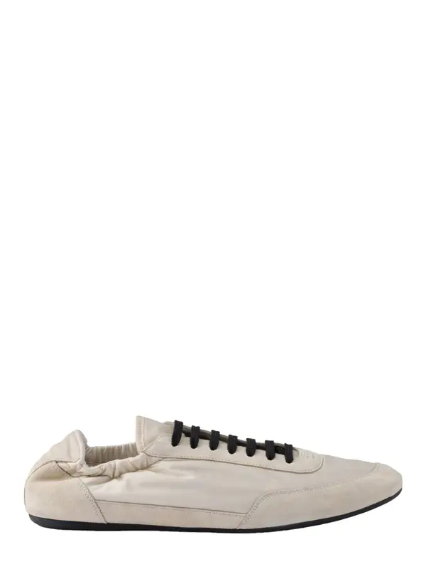Prada Re-nylon Suede Sneakers - Neutrals