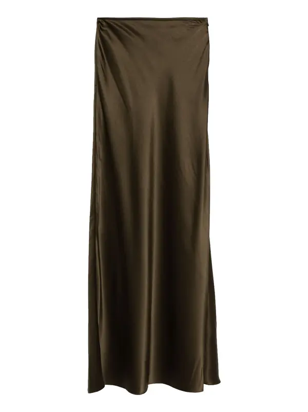 Staud Odin Maxi Skirt - Green