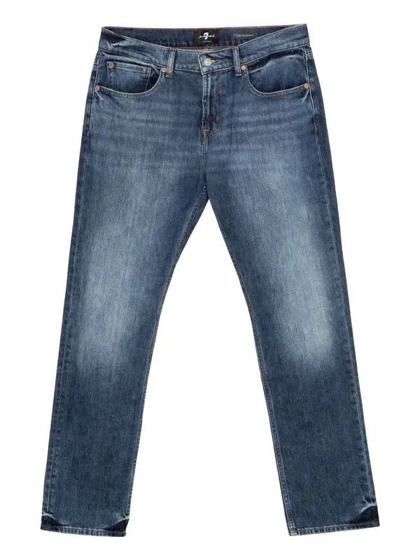 7 For All Mankind Heritage Straight-leg Jeans - Blue