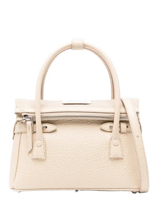 MAISON MARGIELA 5ac East West Small Tote Bag - Neutrals