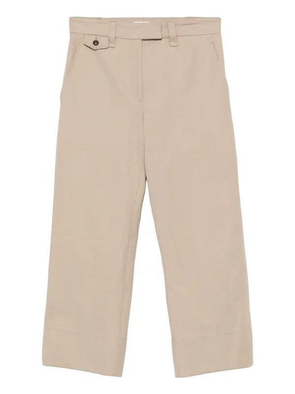 Brunello Cucinelli Twill-weave Trousers - Neutrals
