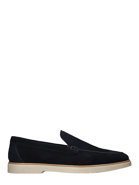 Magnanni Altea Suede Loafers - Navy