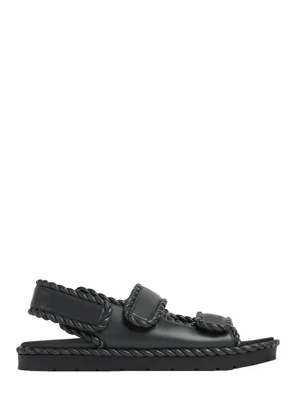 Bottega Veneta Jack Flat Sandal - Ardoise