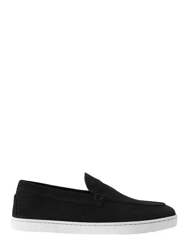 CHRISTIAN LOUBOUTIN Varsiboat Flat - Black