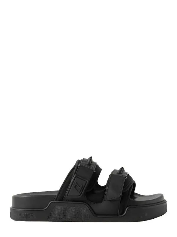 CHRISTIAN LOUBOUTIN Daddy Pool Slides - Black