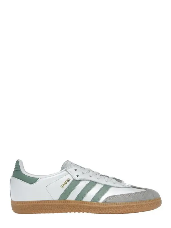 Adidas Samba Og Sneakers - Cloud White/silver Green/gum