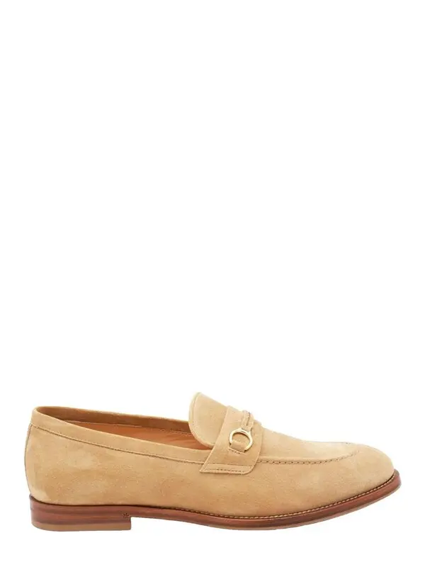 Brunello Cucinelli Suede Loafers - Neutrals