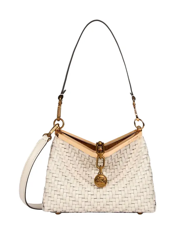 Etro Small Vela Shoulder Bag - Neutrals