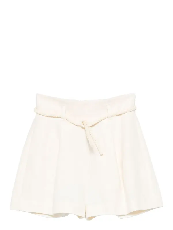 Zimmermann Crush Shorts - Neutrals