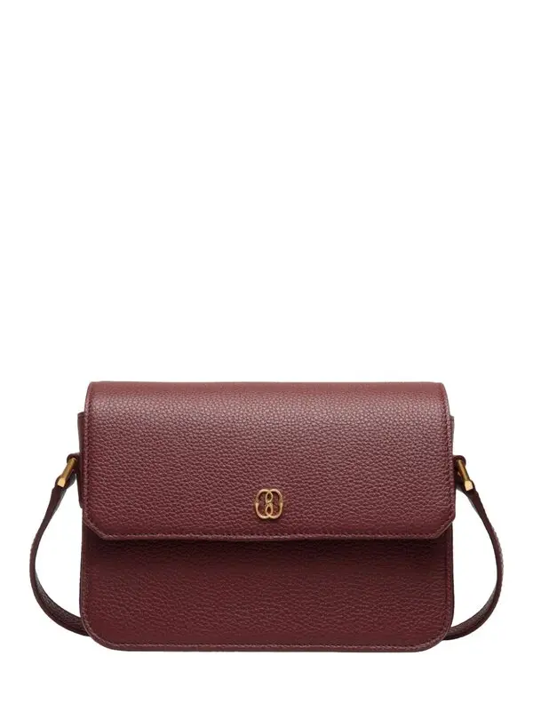 Bally Emblem Crossbody Bag - Red