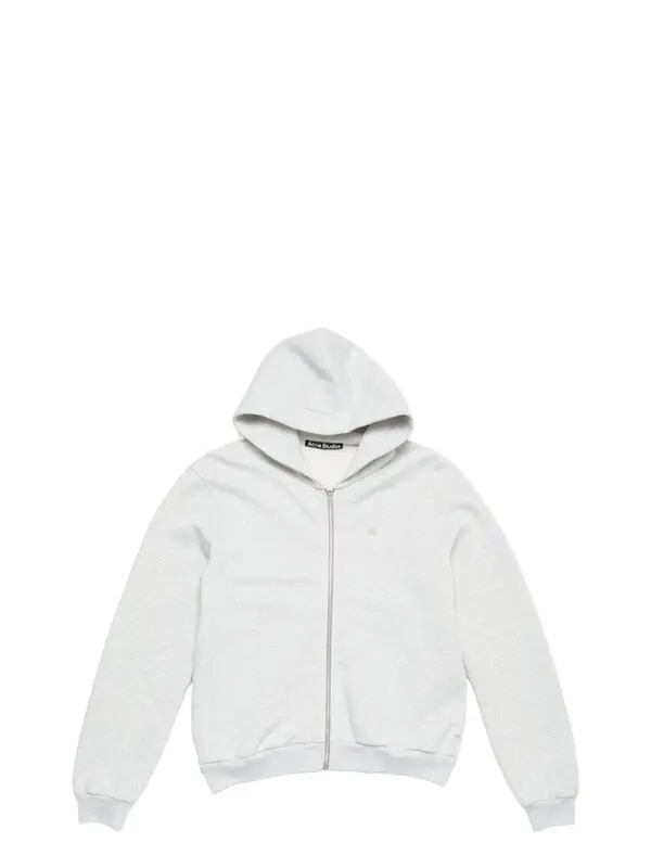 Acne Studios Organic Cotton Hoodie - Grey