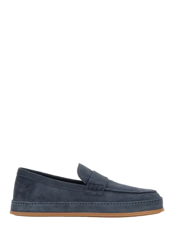 Hogan Suede Loafers - Blue