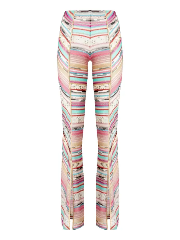 Missoni Printed Trousers - White