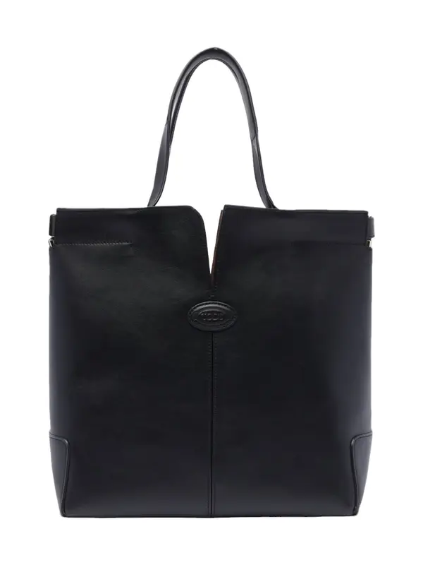 TOD'S Di Bag Folio Tote - Black