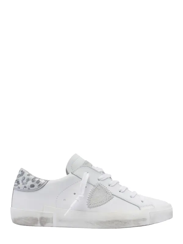 Philippe Model Prsx Leather Sneakers - White