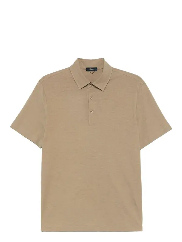 Herno Cotton Polo Shirt - Green