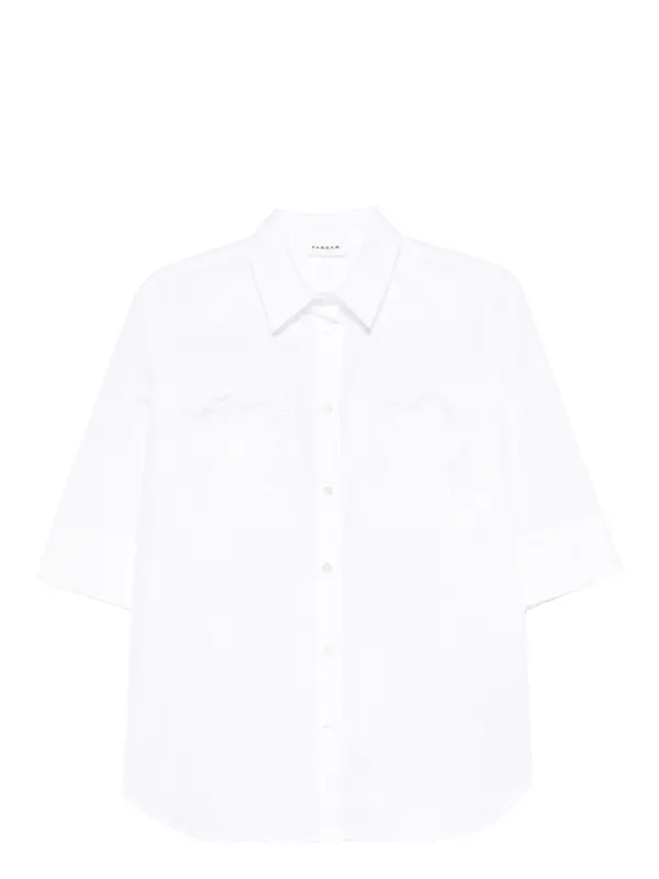 P.a.r.o.s.h Short-sleeve Shirt - White