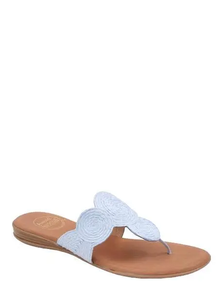 Andre Assous Nikky Featherweights™ Flip Flop - Ice Blue