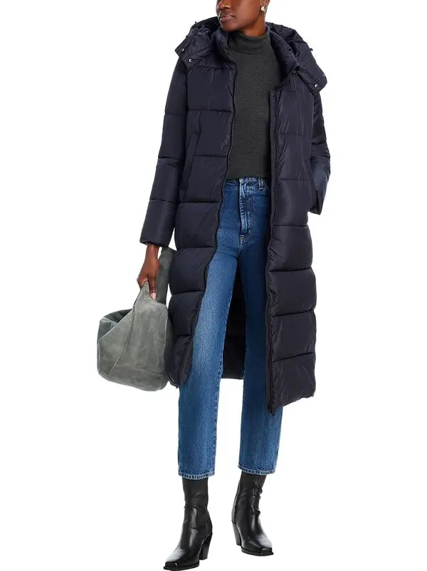 SAVE THE DUCK Colette Quilted Coat - Black